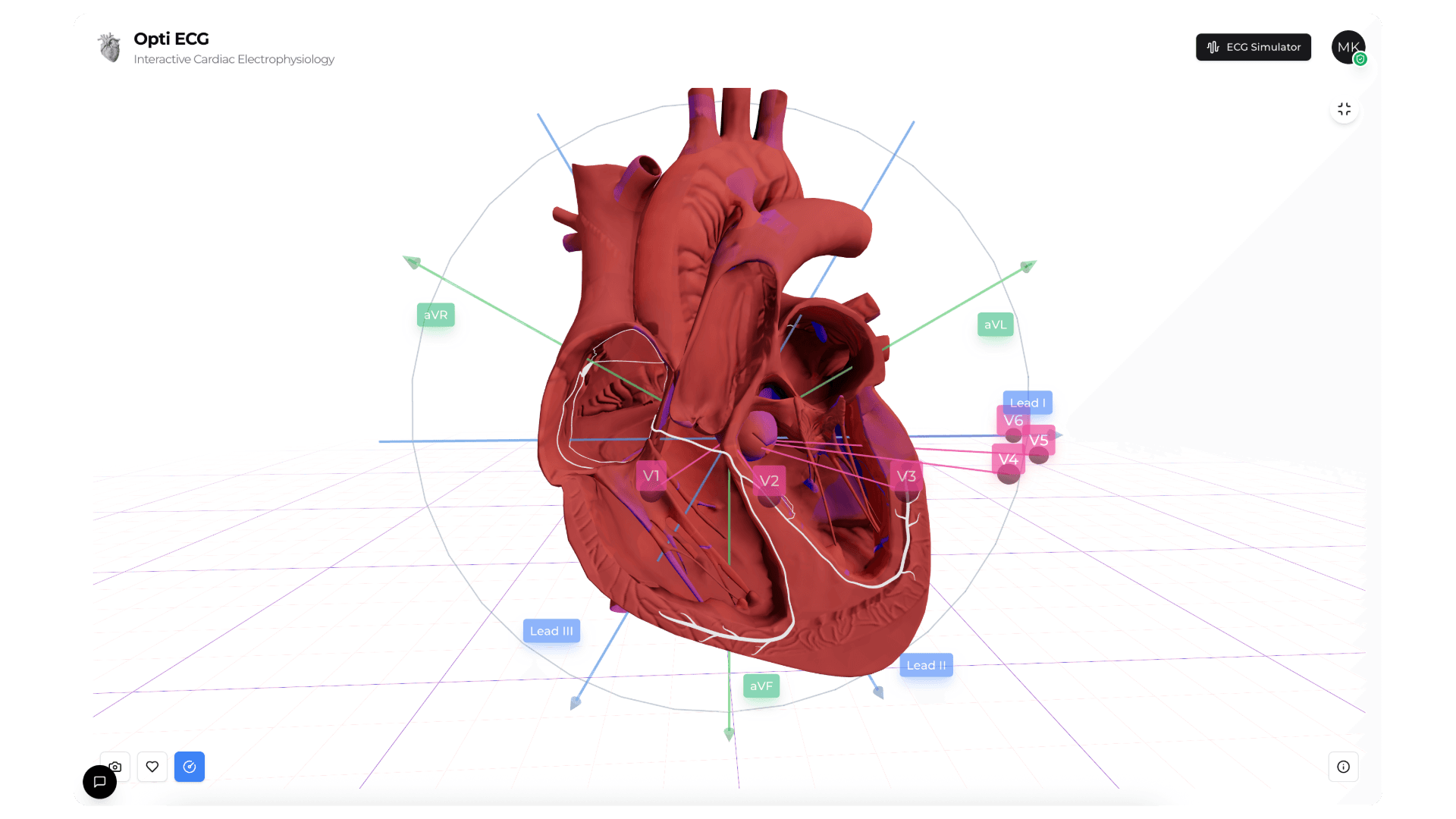 Opti - Front-End for ECG Visualization